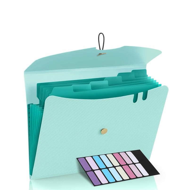 【楽天市場】DoocliB ファイル 7ポケットドキュメントファイル a4 持ち運び ジャバラファイル 書類収納ボックス 拡張式 ポケットバッグ ドキュメントスタンド 区分けラベル付き ...