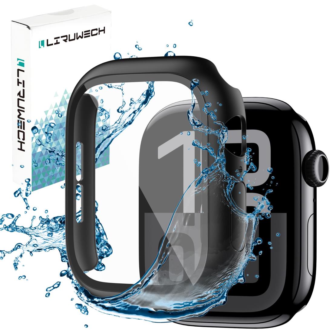 【楽天市場】LIRUWECH for Apple Watch 10ケース 46mm 防水アップルウォッチ10防水カバー ガラスフィルム 一体型 ...