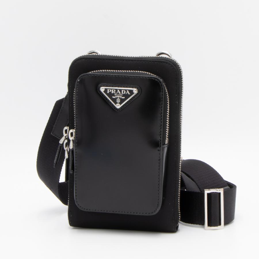 【楽天市場】PRADA RE-NYLON SHORDER BAG 2VD066_VOOM 2DMG F0002 NERO プラダ ショルダー ...