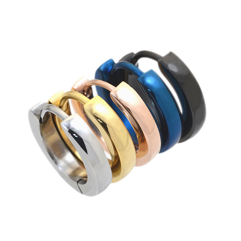 【楽天市場】サージカルステンレス製 カラープレーンスナップピアス 5カラー 両耳用 ペアセット：priroda