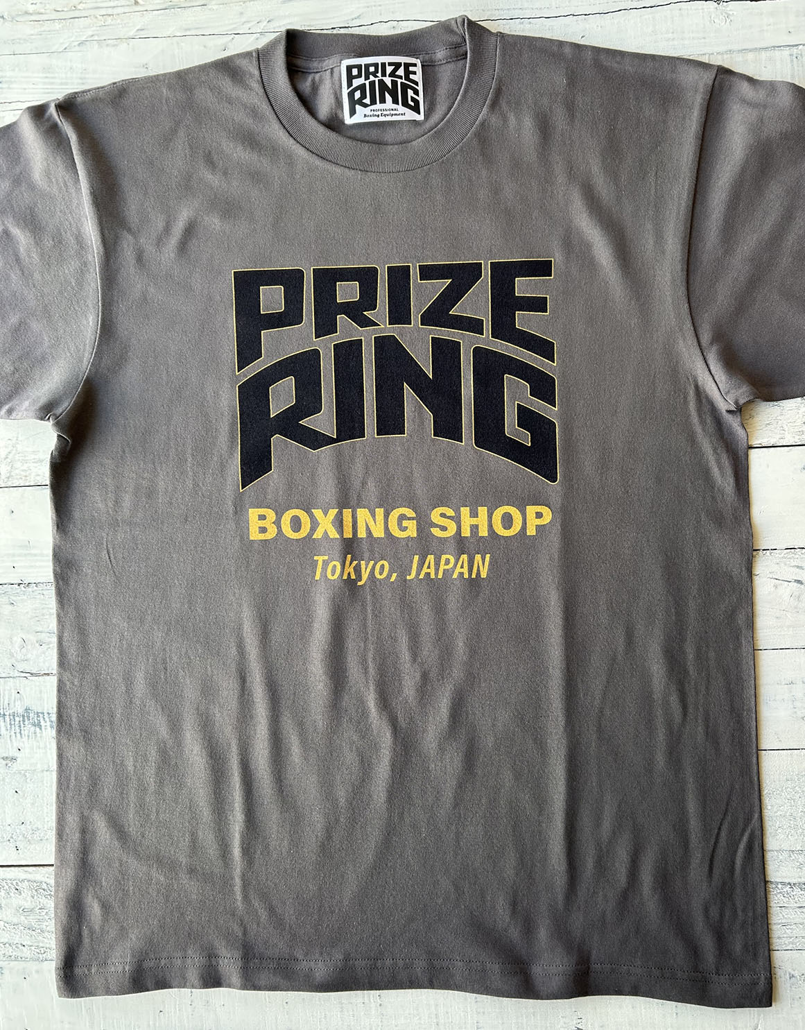 【楽天市場】PRIZE RING プライズリング ボクシングTシャツ チャコール：プライズリングスポーツ