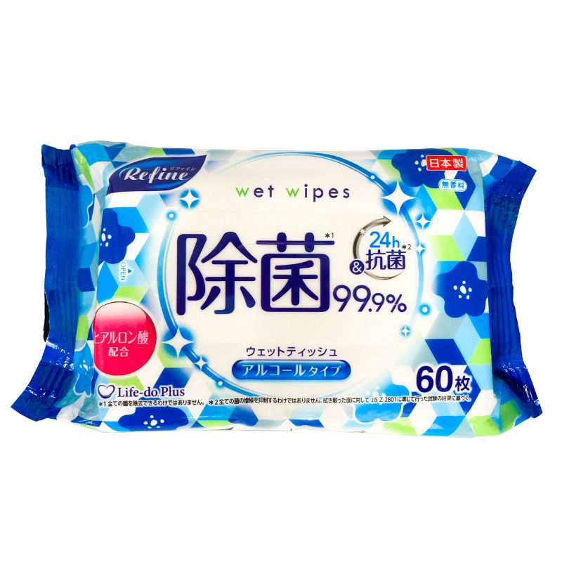 【楽天市場】【48個】Life-do.Plus 除菌シート 新ウェットティッシュ 60枚1P 00738431 プロステ：プロステアウトレット