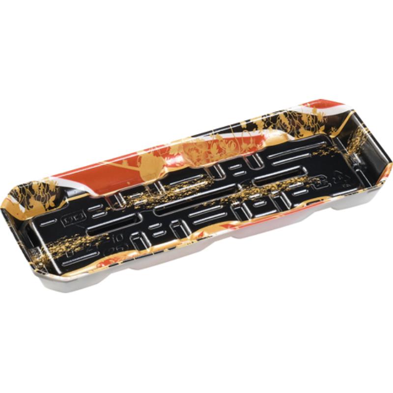 【楽天市場】【1200枚】鮮魚トレー FU-27-10(25) 流華赤 エフピコ 00619341：プロステアウトレット