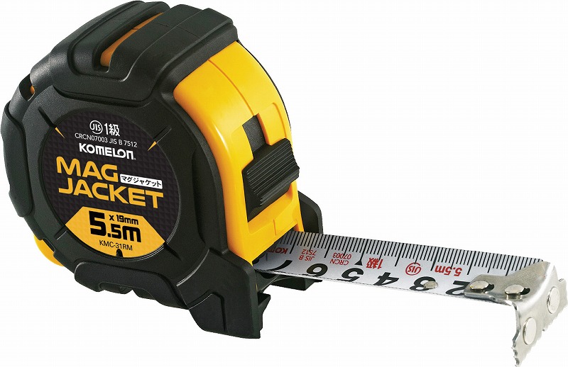 【楽天市場】コメロン(COMELON)KMC-31RM-55-19マグジャケット19mm幅 5.5m：プロツール 楽天市場店