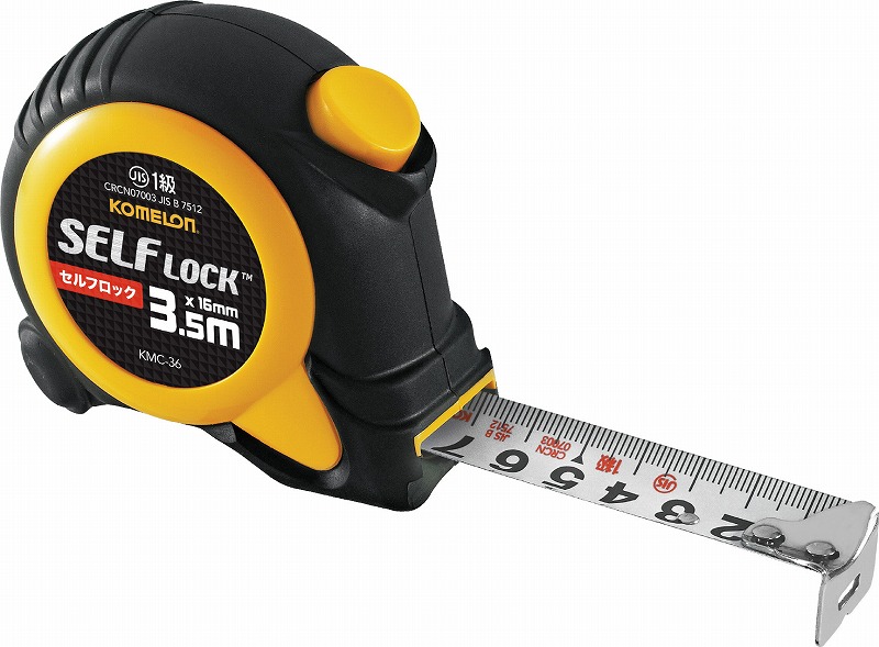 【楽天市場】コメロン(COMELON)KMC-36-35-16セルフロック 16mm幅3.5m：プロツール 楽天市場店
