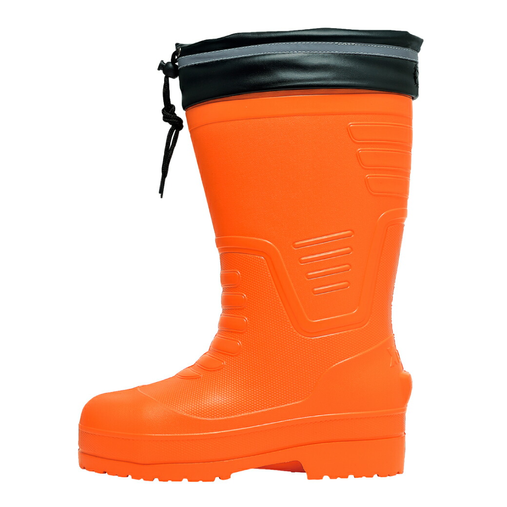 【楽天市場】EVA防寒長靴《85712》 SSS～ 4L滑りにくい 裏地 ボア 反射 反射材 プラスチックキャップ 樹脂先芯 先芯 安全性 作業靴 長靴 保温性 耐滑 耐摩耗 軽量 防寒 道路 ...