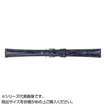 【楽天市場】MIMOSA(ミモザ) 時計バンド RA型押ワニ 13mm ネイビー (美錠:銀) CRA-N13 場面に合わせて、スタイリッシュ ...