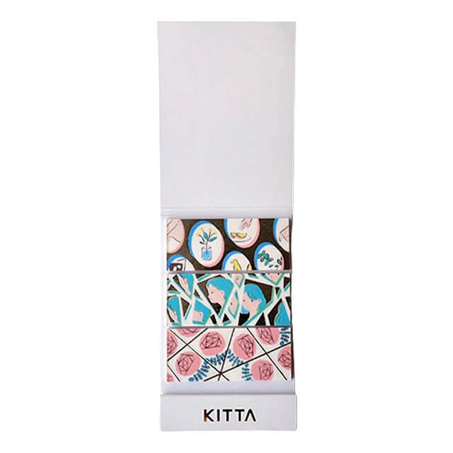【楽天市場】【スーパーSALEポイント5倍】KITTA マスキングテープ(ミラー) 30枚入(10枚×3柄)：プロフーズ