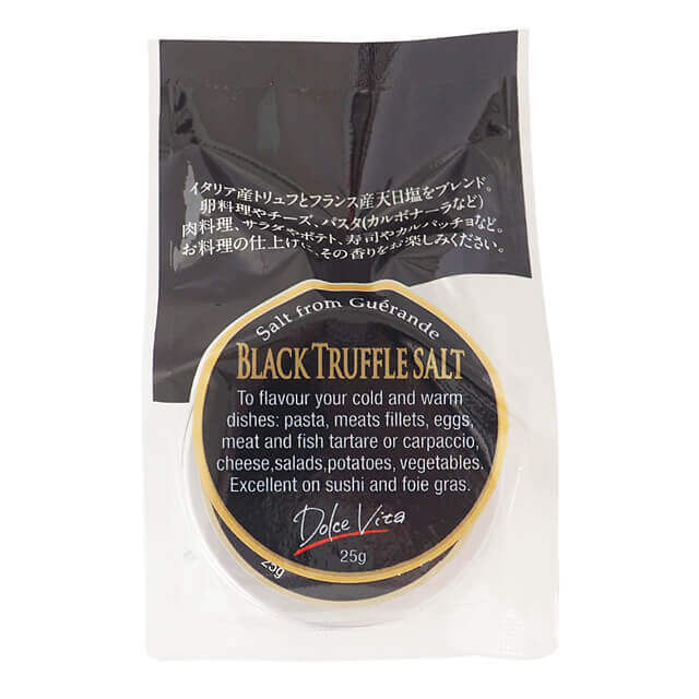 【楽天市場】ジャパンソルト 黒トリュフソルト 25g：プロフーズ
