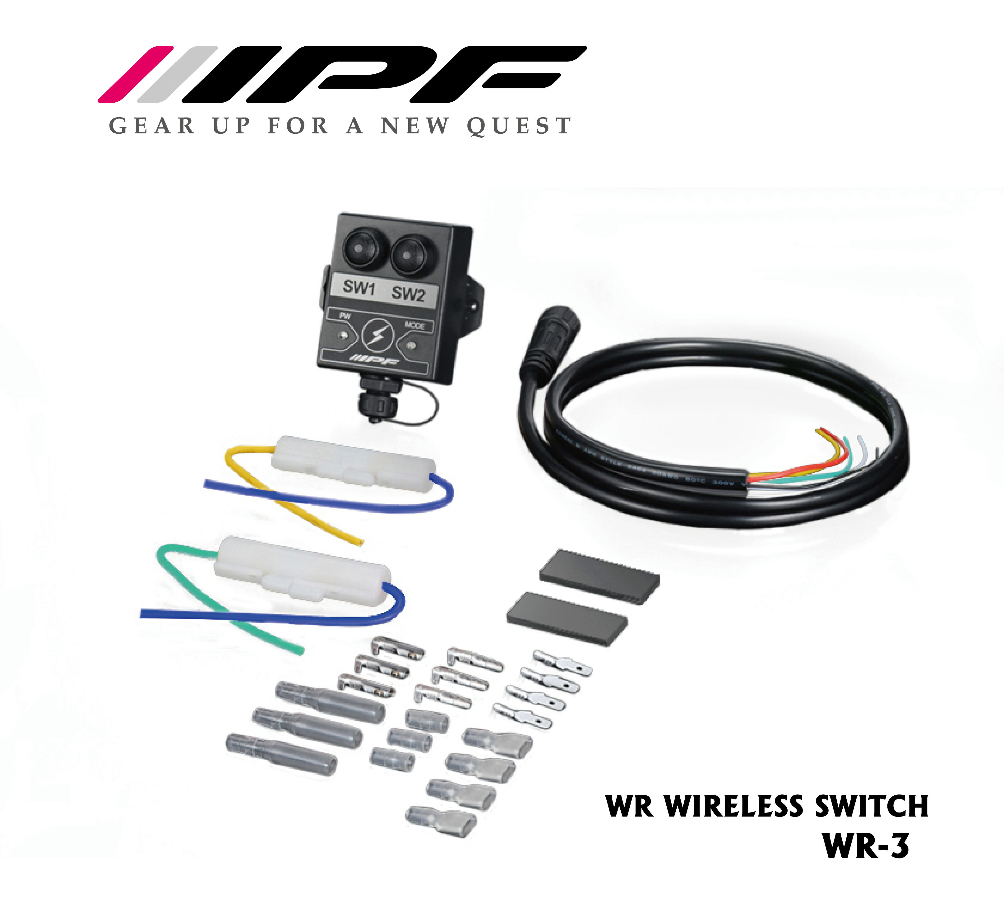 【楽天市場】IPF WR ワイヤレススイッチ WR-3 オフロードランプスイッチ Bluetoothスイッチ ドライビングランプ ワーキングランプ ワークランプ 作業灯：PROGRESSPARTS