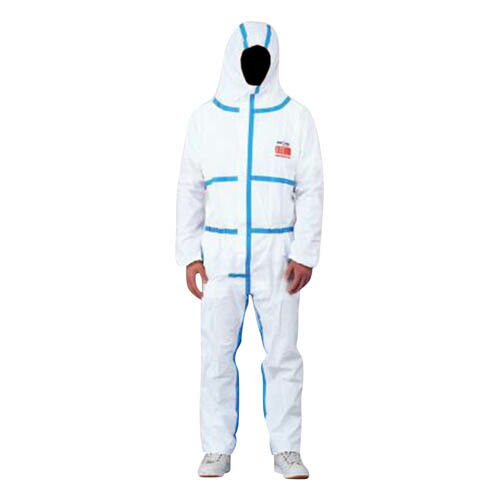 【楽天市場】アズセーフつなぎ服(テープシールド付) M：Pro Lab. ＆ Healthcare Shop