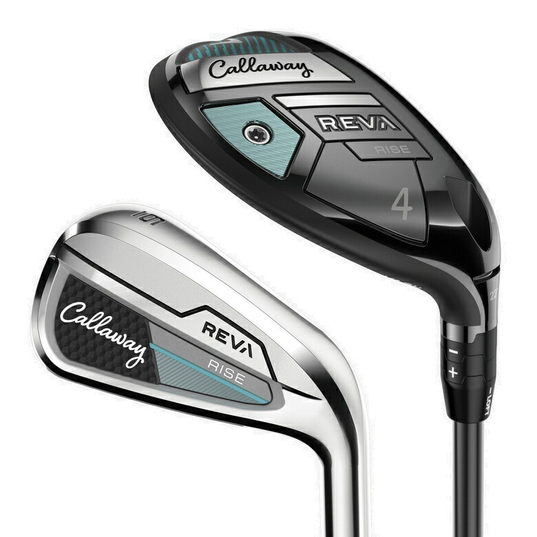 【楽天市場】Callaway Women's REVA RISE Hybrid/Iron Combo Set キャロウェイ レディース レバ ライズ コンボセット 5H,6H,7-PW,SW ...