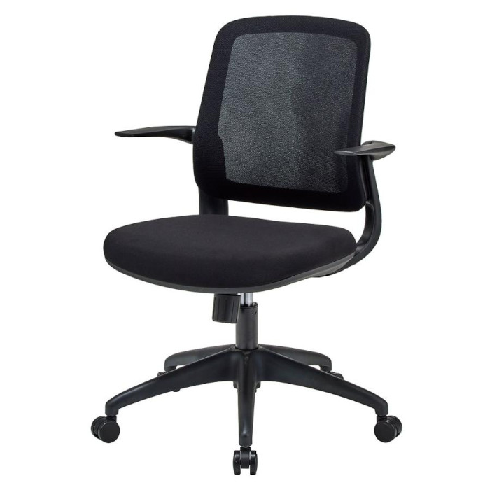 【楽天市場】井上金庫 オフィス チェア メッシュチェア CKE-74A W671×D535×H880～970 SH440～530 肘付：プロマーケット