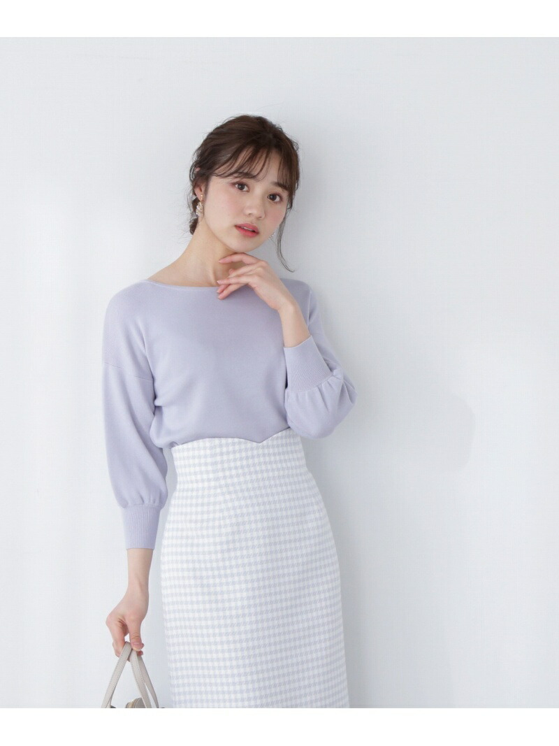 【楽天市場】【SALE／50%OFF】ボートネックドルマンニット PROPORTION BODY DRESSING プロポーションボディ ...