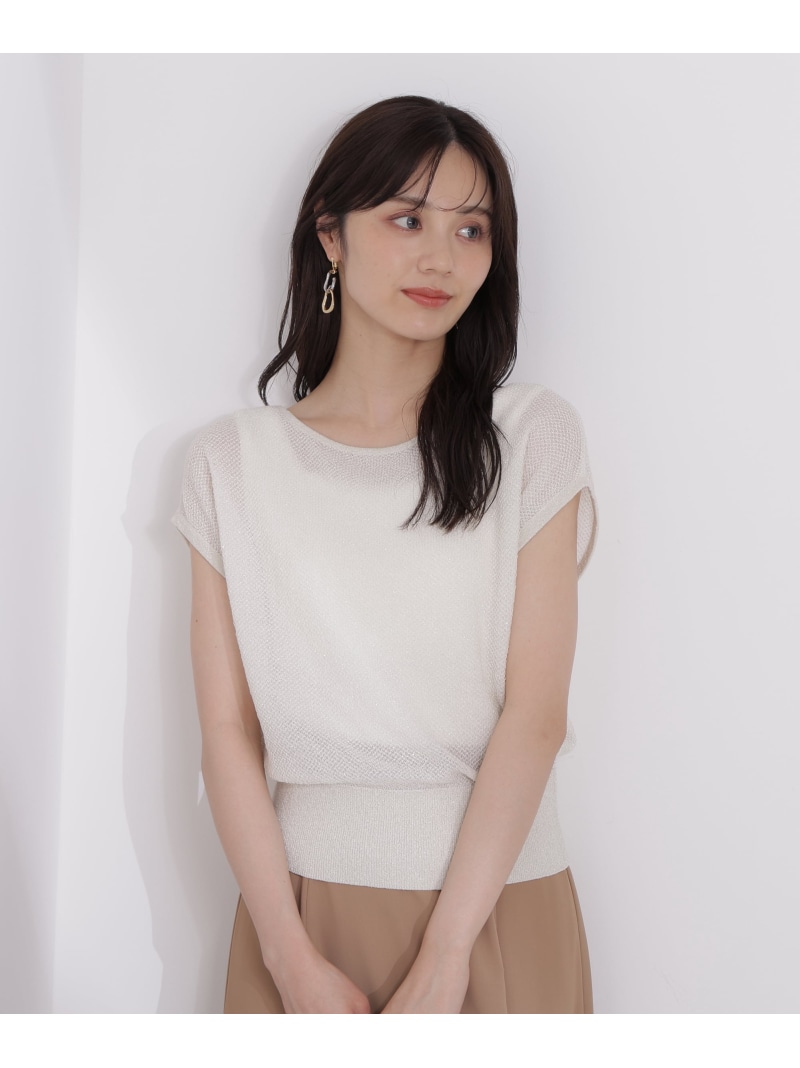 【楽天市場】【SALE／30%OFF】ラメルーズニット PROPORTION BODY DRESSING プロポーションボディドレッシング ...