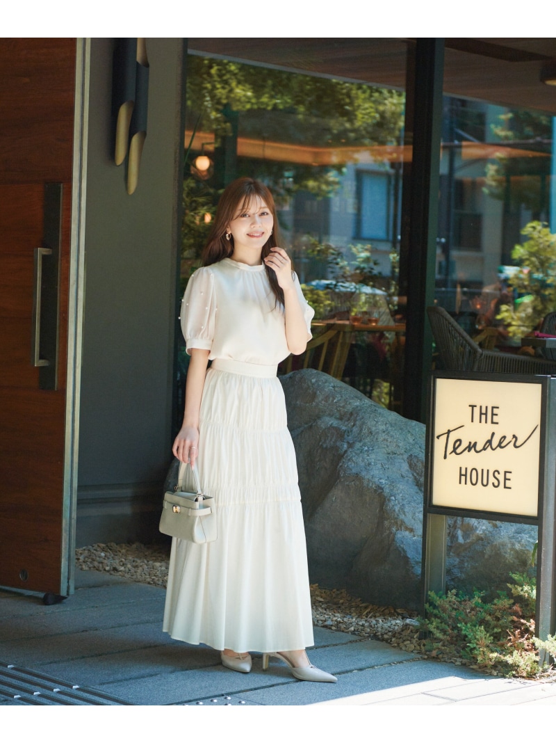 【楽天市場】ギャザーディテールスカート24AW PROPORTION BODY DRESSING プロポーションボディドレッシング スカート ...