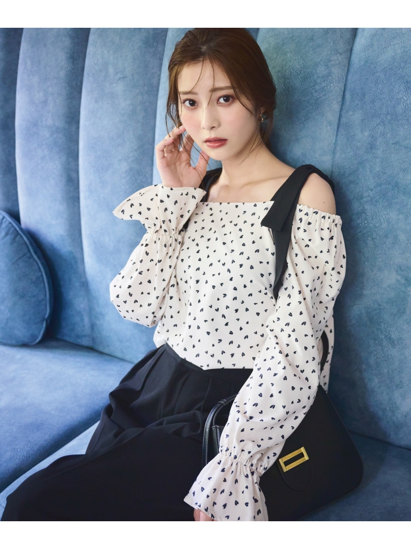 【楽天市場】リボンブラウス PROPORTION BODY DRESSING プロポーションボディドレッシング トップス シャツ・ブラウス ...