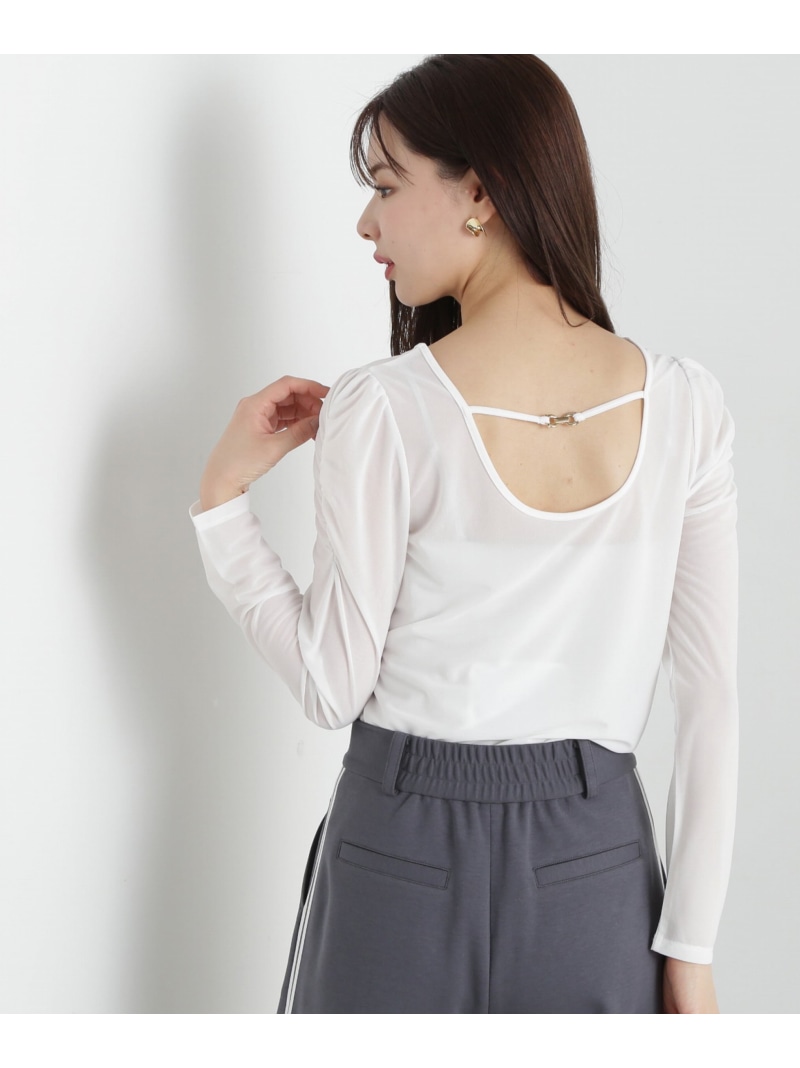 【楽天市場】【SALE／60%OFF】ビット付シアーカットソー PROPORTION BODY DRESSING プロポーションボディ ...