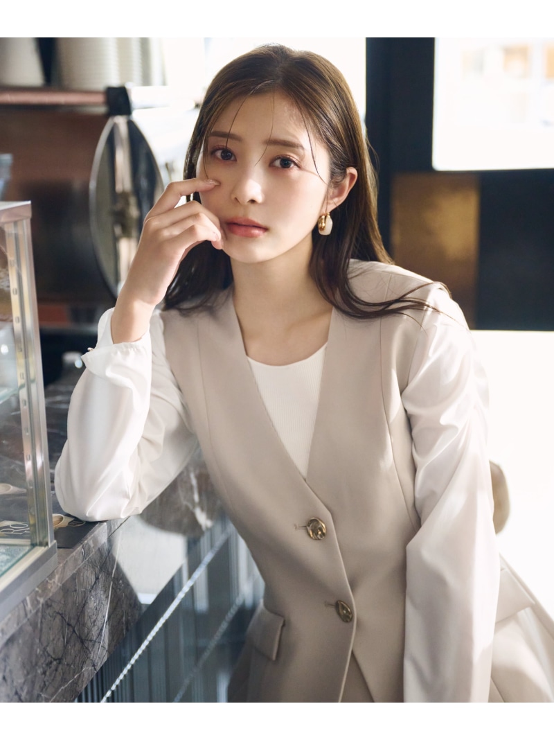 【楽天市場】【SALE／60%OFF】ノーカラージレ PROPORTION BODY DRESSING プロポーションボディドレッシング ...