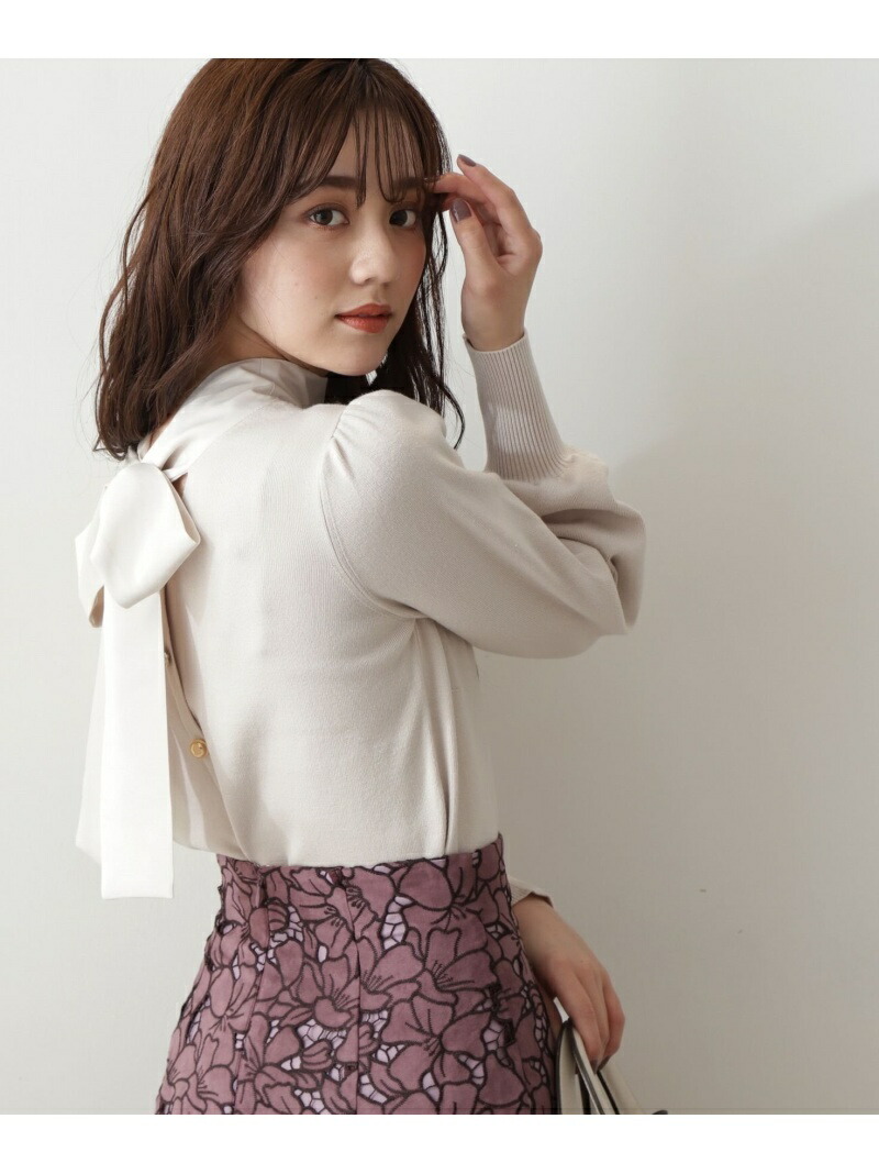 【楽天市場】【SALE／50%OFF】2Wayボウタイニット PROPORTION BODY DRESSING プロポーションボディ ...