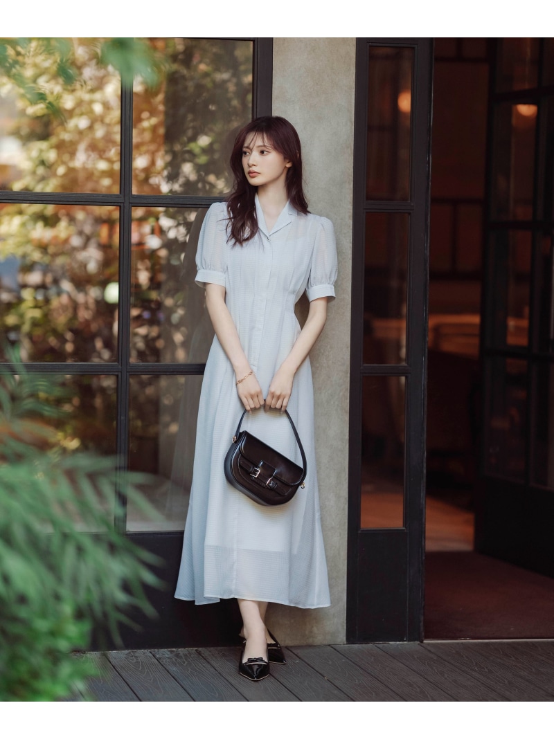 【楽天市場】【SALE／10%OFF】シアーシャツワンピース PROPORTION BODY DRESSING プロポーションボディ ...