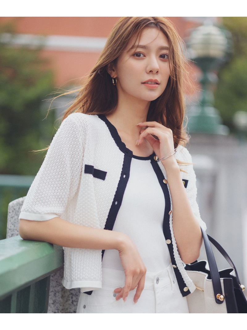 【楽天市場】【SALE／50%OFF】変わり編みニットアンサンブル PROPORTION BODY DRESSING プロポーションボディ ...