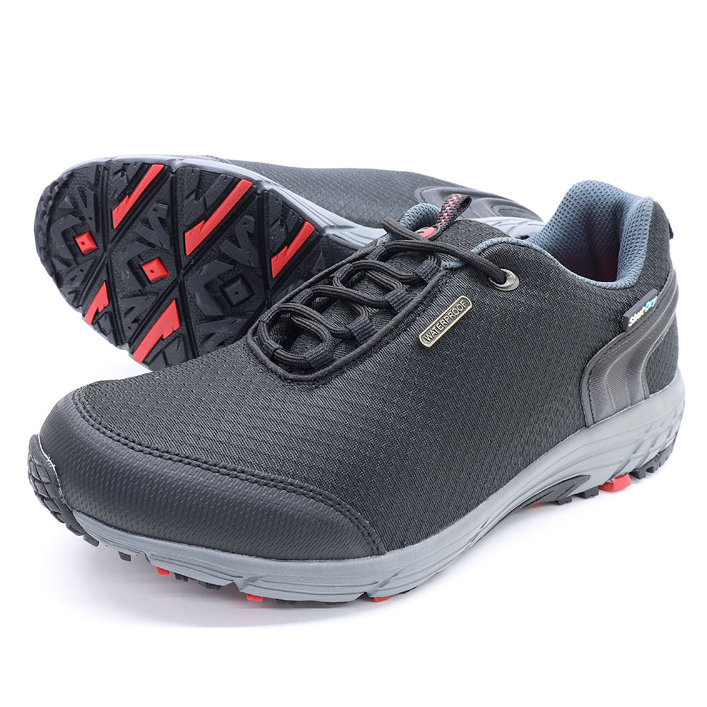 【楽天市場】MoonStar ムーンスター アウトドア シューズ SPLT SDM02 靴幅：4E ブラック 幅広 衝撃吸収 Ag+ 抗菌防臭 透湿防水 メンズ 男性用 スニーカー ...