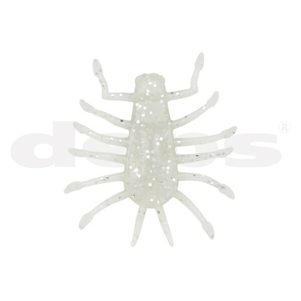 【楽天市場】デプス WIGGLE BUG(ウィグルバグ) 1.2インチ 入り数6個入り #130.ホワイト/シルバーフレーク 【メール便OK ...