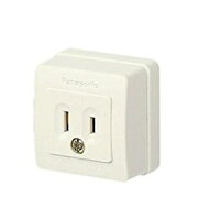 【楽天市場】1箱（10個入）パナソニック(Panasonic) 角型コンセント WK1012W：電気メンテのプロショップTASK