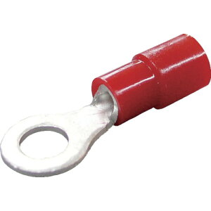【楽天市場】ニチフ TMEX2-4S-RED（赤）（100個入） 銅線用 環境配慮形絶縁被服付圧着端子（R形）丸形：電気メンテのプロショップTASK