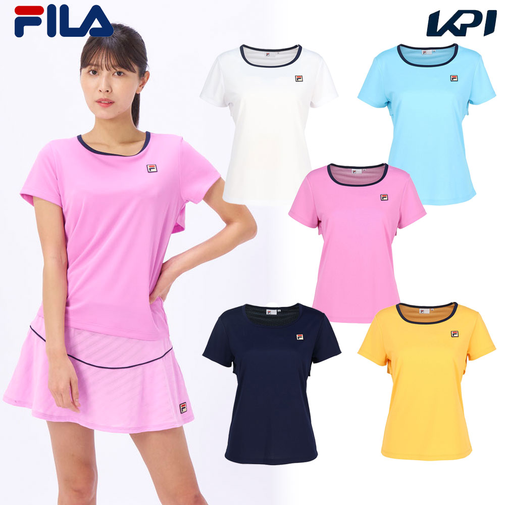 【楽天市場】フィラ FILA テニスウェア レディース ゲームシャツ VL2843 2024SS：pro sports