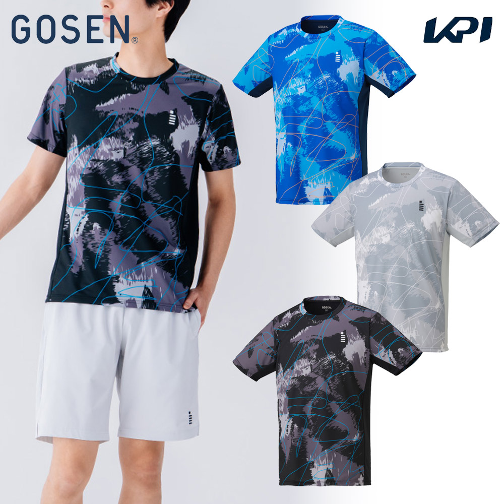 【楽天市場】ゴーセン GOSEN テニスウェア ユニセックス ゲームシャツ T2554 2025FW：pro sports
