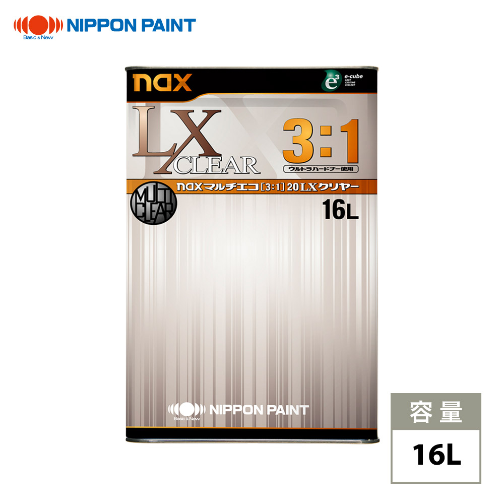 【楽天市場】naxマルチエコ(3:1)20LXクリヤー 16L/日本ペイント クリヤー 塗料：PROST プロフェッショナルストア