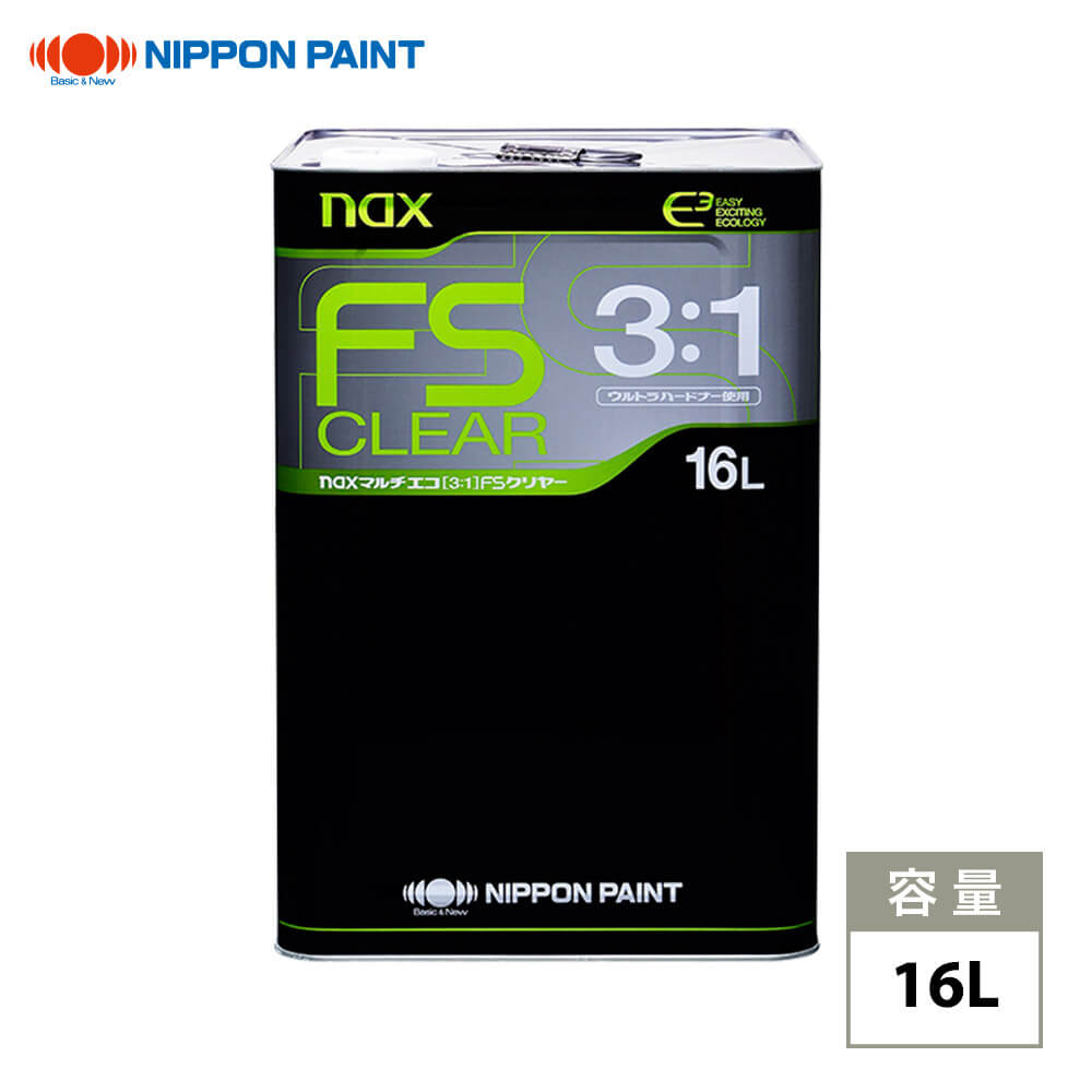 【楽天市場】マルチエコ(3:1)FSクリヤー 16L/日本ペイント クリヤー 塗料：PROST プロフェッショナルストア