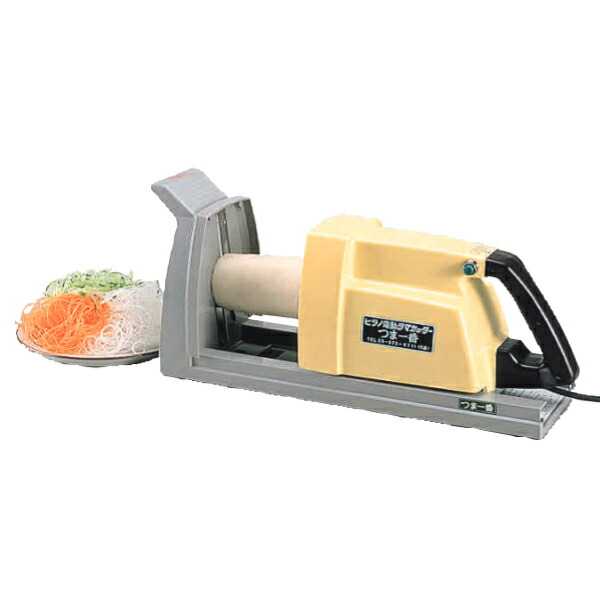 【楽天市場】平野製作所 電動スーパーツインつま一番 HS-010 つま切り 大根：プロストア