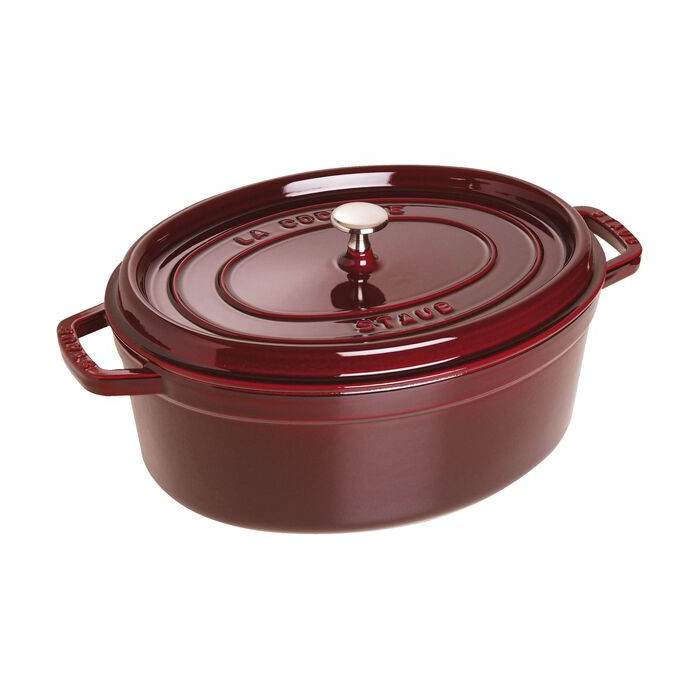 【楽天市場】staub ストウブ ピコ ココット 楕円 31cm IH対応 グレナディンレッド：プロストア