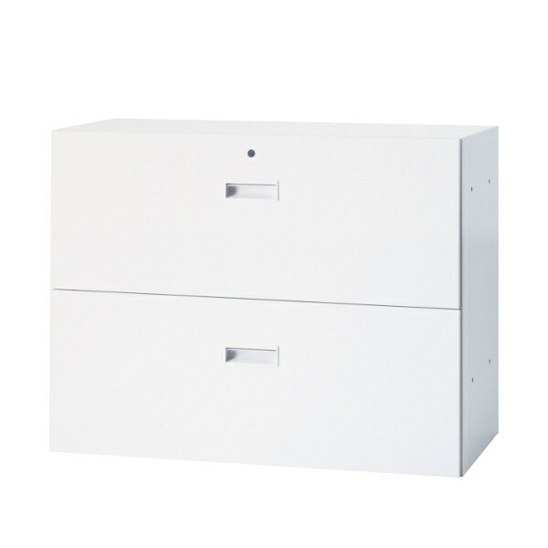 【楽天市場】井上金庫 IC書庫 D450 2段ラテラル IC-0907L2 MW W900 D450 H702 ホワイト：プロストア