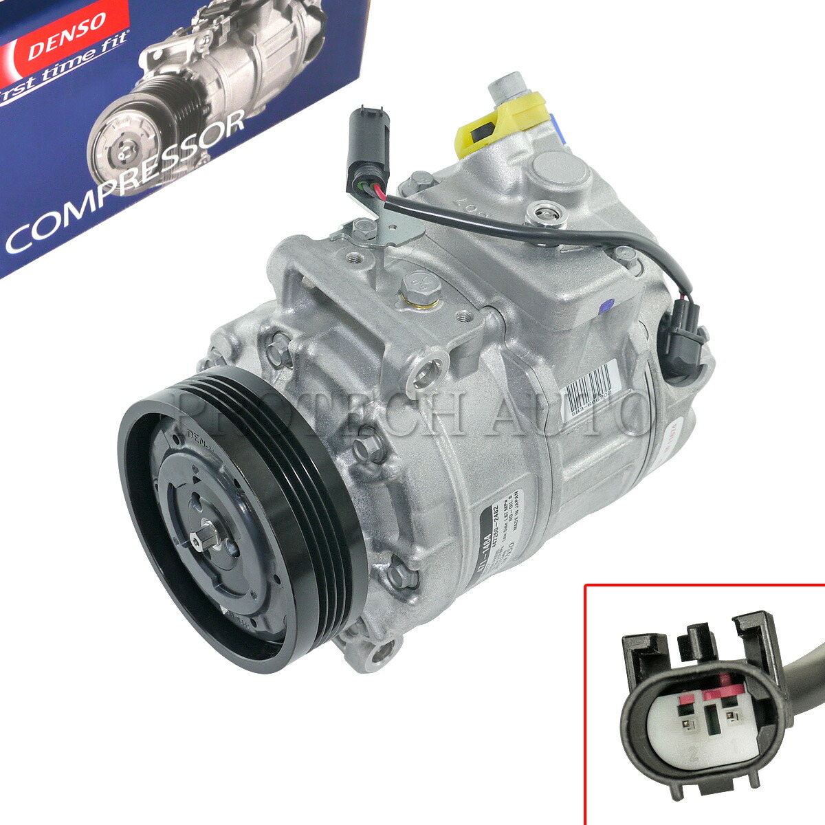 【楽天市場】純正OEM DENSO製 BMW E60 E61 ACコンプレッサー/エアコンコンプレッサー 64526917859 ...