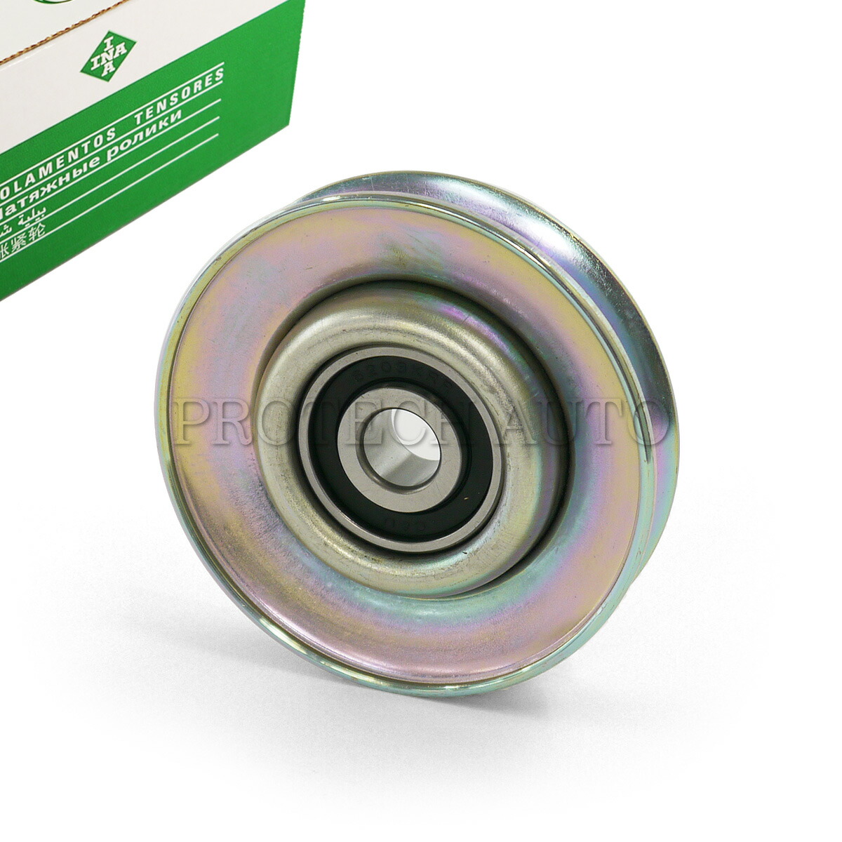 【楽天市場】純正OEM INA製 ベンツ W123 エアコンコンプレッサー用 テンショナープーリー 1161300160 1161300460 ...