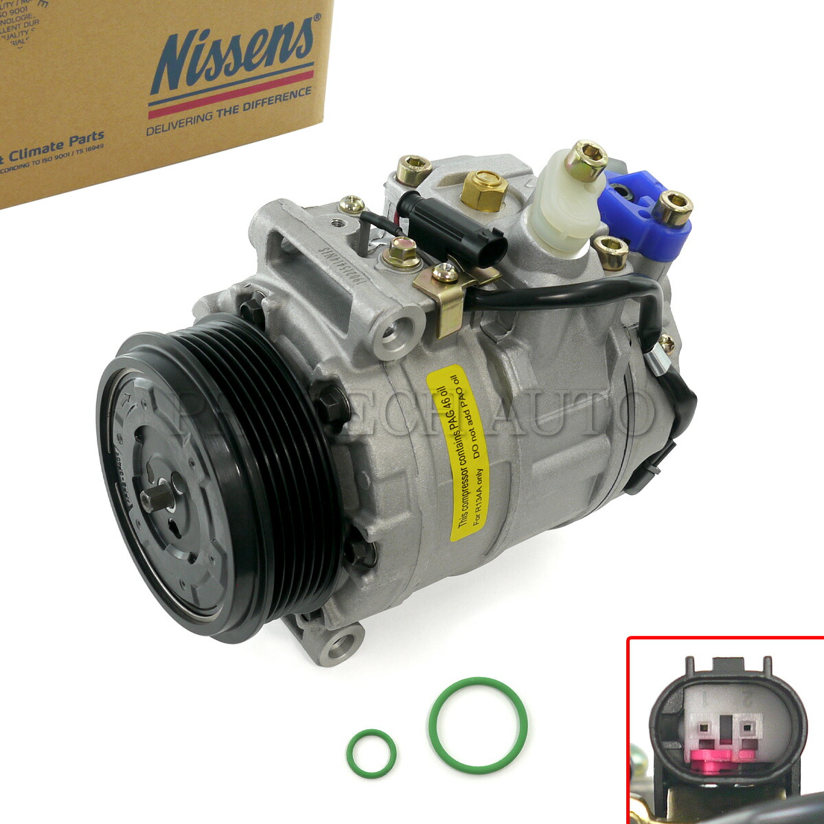 ベンツ R230 W163 W203 エアコンコンプレッサー Oリング2個付 SL500 SL55 ML270 ML320 ML350 ...