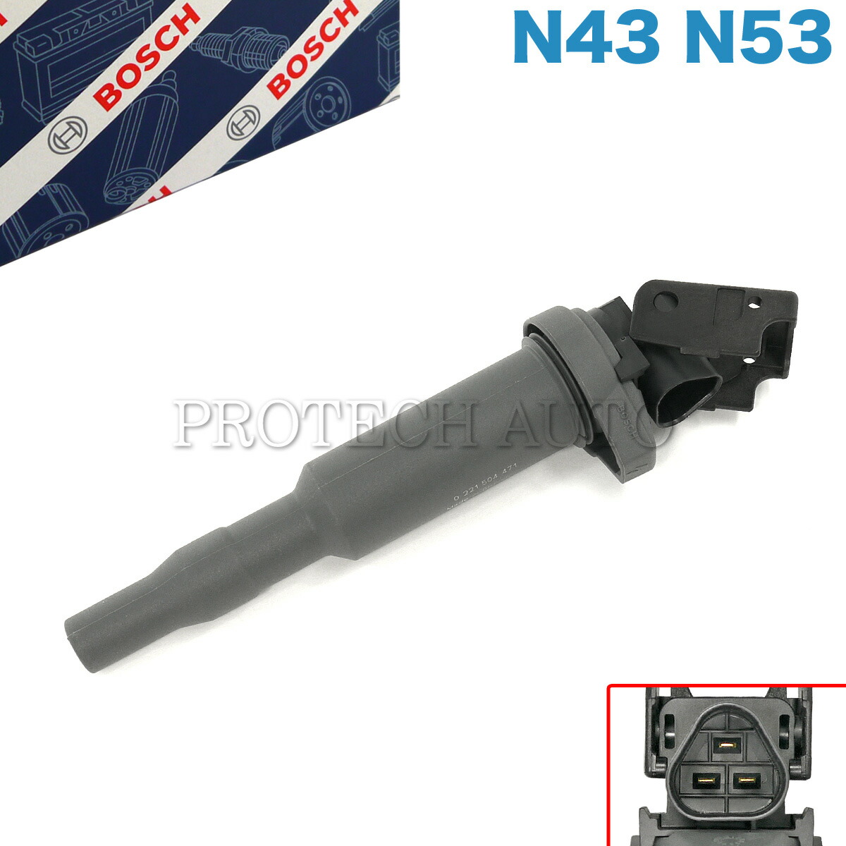 【楽天市場】純正OEM BOSCH製 BMW E90 E91 E92 320i 325i イグニッションコイル 12137582627 ...