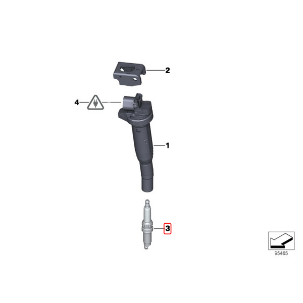 【楽天市場】純正OEM BOSCH製 BMW F22 F23 F12 F13 220i 650i ダブルプラチナ スパークプラグ/点火プラグ ...