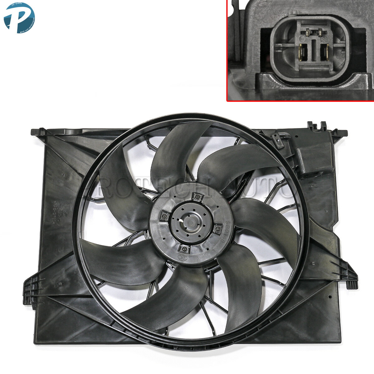 【楽天市場】ベンツ W221 W216 電動ファン/ラジエーターファン/ブロアファン 2215000493 2215000993 ...