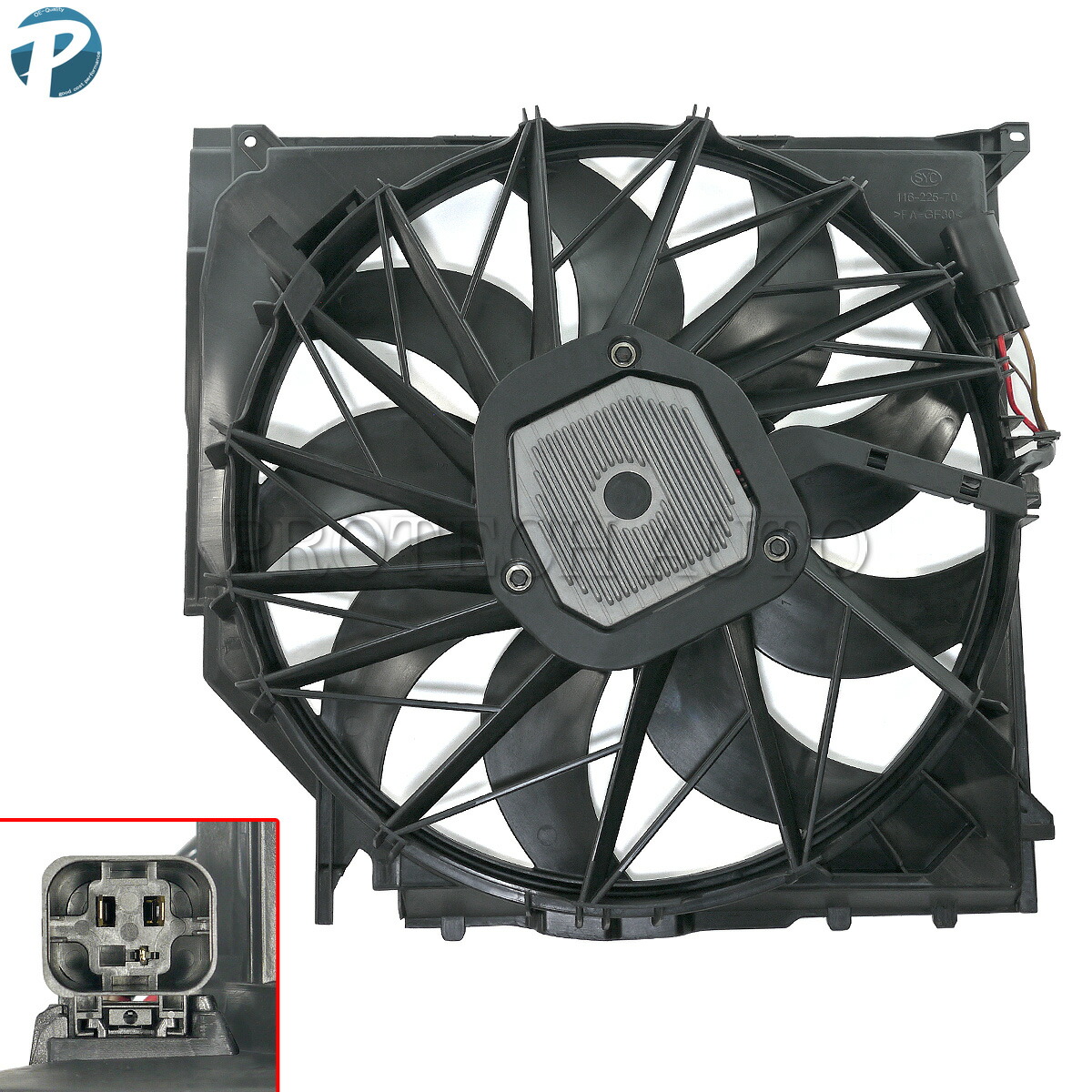 【楽天市場】BMW X3/E83 電動ファン/ラジエーターファン/ブロアファン 17113442089 2.5i 3.0i 2.5si ...