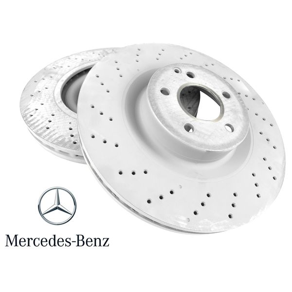 【楽天市場】純正 ベンツ フロントブレーキローター/ブレーキディスク左右セット W211 W221 W216 R230 2214210012 ...
