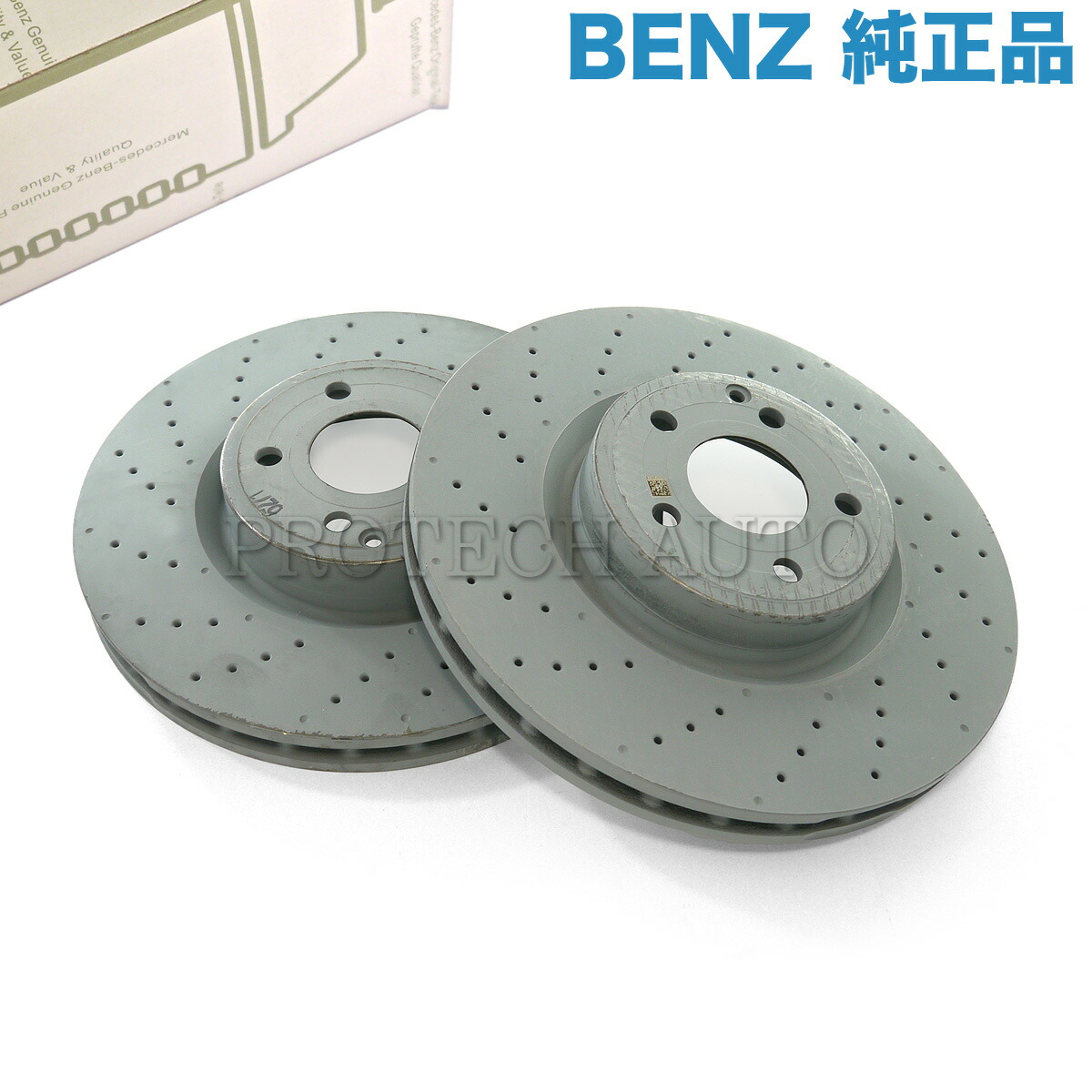 【楽天市場】純正 ベンツ SL R231 フロント ドリルドブレーキディスク/ドリルドブレーキローター 左右セット 2314211012 ...