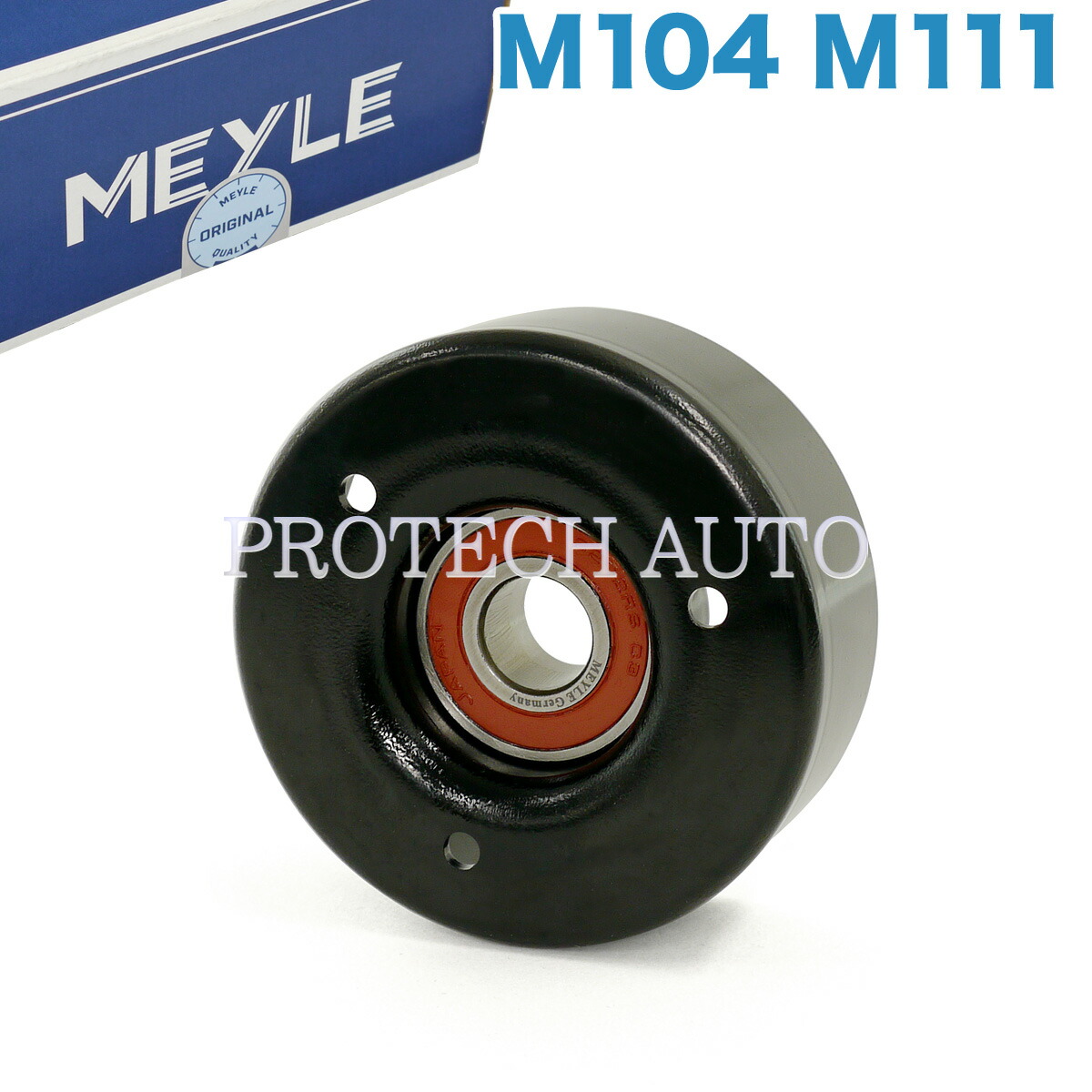 【楽天市場】MEYLE製 ベンツ R129 SL320 W463 G320 ベルトテンショナープーリー/テンショナープーリー 80mm ...