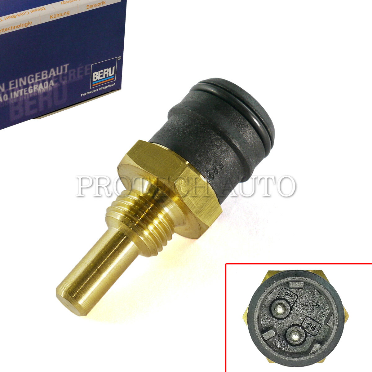 【楽天市場】純正OEM BERU製 ベンツ W140 W124 水温センサー/テンプセンサー/ダブルテンプスイッチ 0095423517 ...