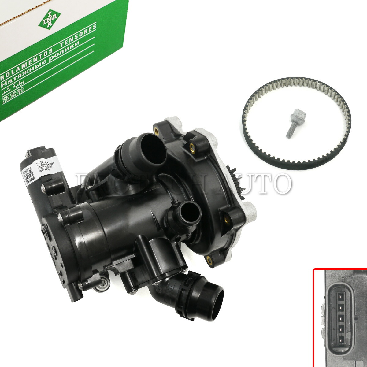 【楽天市場】INA製 AUDI アウディ A5 8T/8F F5 A6 4G/C7 4A/C8 A7 4G 4K Q2 GA ウォーターポンプ ...
