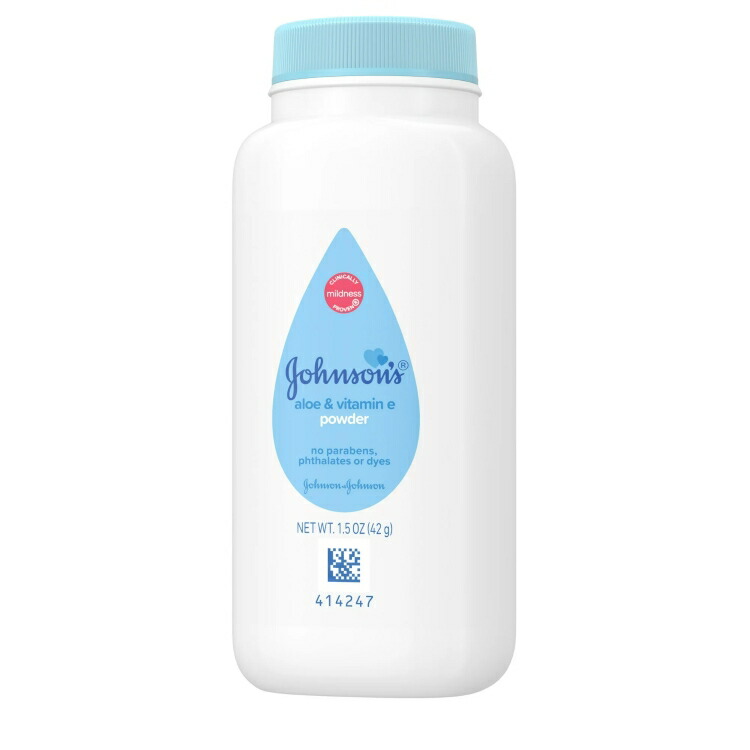 【楽天市場】ジョンソン コーンスターチベビーパウダー アロエ＆ビタミンE配合 45g Johnson's Cornstarch Unisex ...